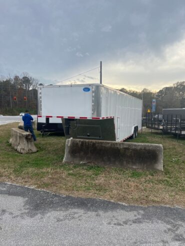 8.5 x 32 10K Enclosed Trailer – Max Built Trailers