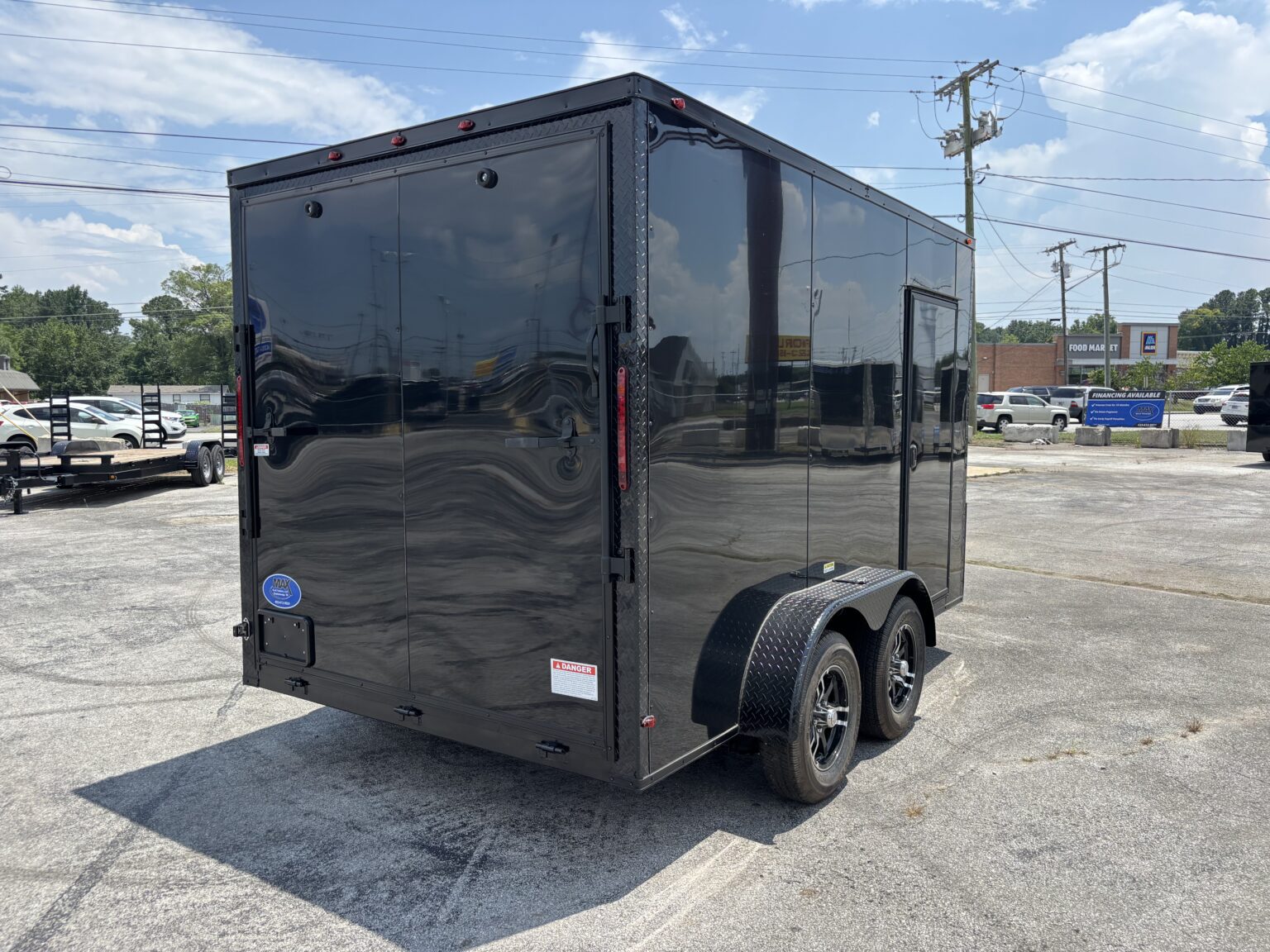 7 x 12 Tandem Axle Enclosed Trailer – Max Built Trailers